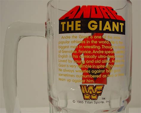 Andre The Giant Beer Mug