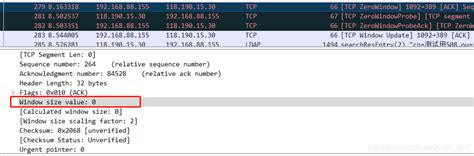 关于tcp window full tcp zero window csdn博客