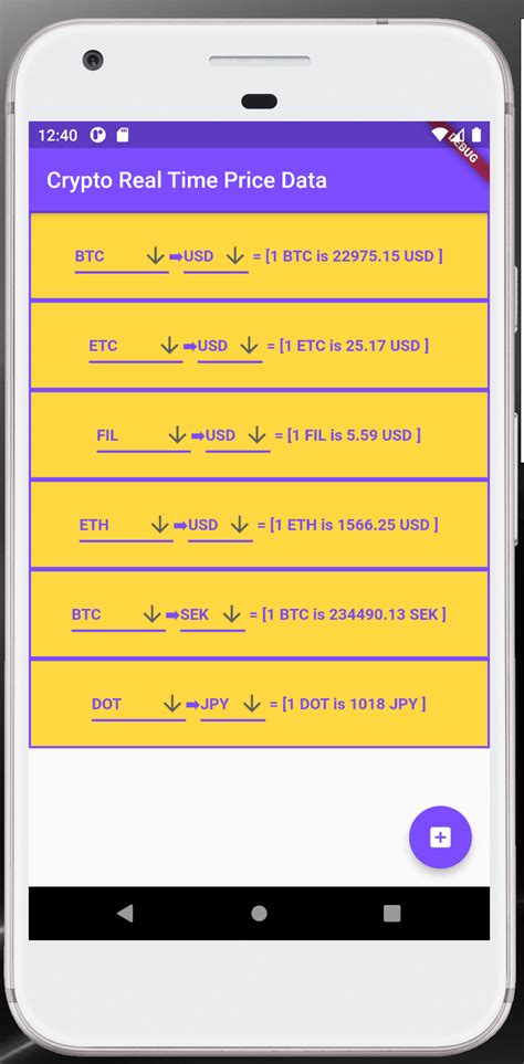 Github Zulrah93cryptopriceviewer Flutter Application That Views And Displays Information