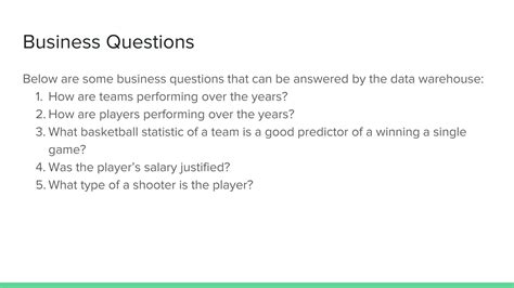 Nba Player Statistics Ppt