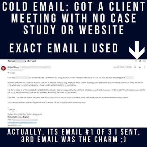 Cold Outreach Email Sample Pdf Email Internet