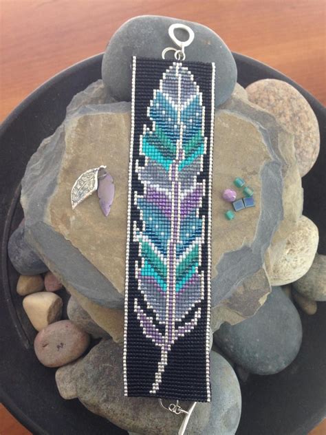 Feather Beading Pattern