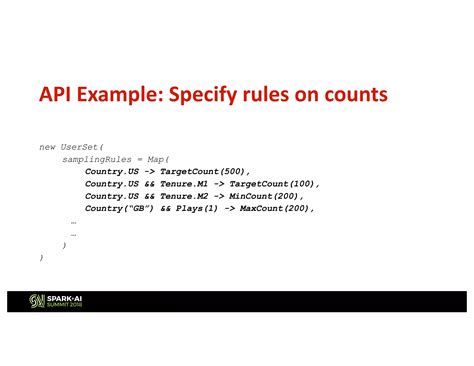 apache spark based stratification library for machine learning use