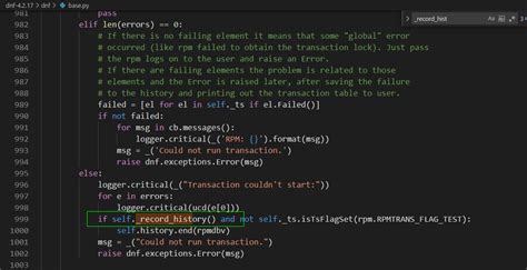 Why Dnf Still Need To Record The History Database In Case Of