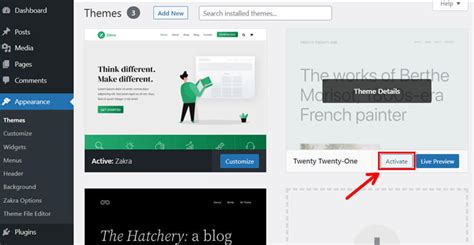 WordPress How To Set A Default Theme Expert Guide My Blog