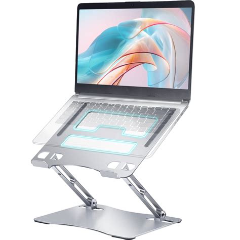Laptop Stand For Desk 10 17 Foldable Computer Stand Holder Ergonomic Aluminum Laptop Holder