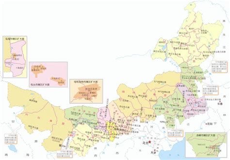 建国以来，内蒙古自治区行政区划沿革地图详解（1949 1999） 知乎
