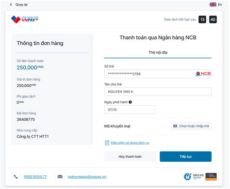 Tích Hợp Vnpay Vào ứng Dụng Spring Boot Môi Trường Kiểm Thử