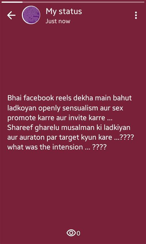 Tauqeer Sajjad On Linkedin I Watched Facebook Reels Many Girls Invite Sensualism And Open Sex