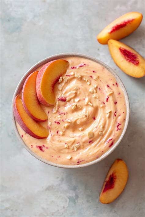 Peach Smoothie Bowl Master The Art Of Temperature Controlled Fruit