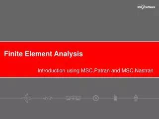 PPT Finite Element Analysis FEA PowerPoint Presentation Free Download ID