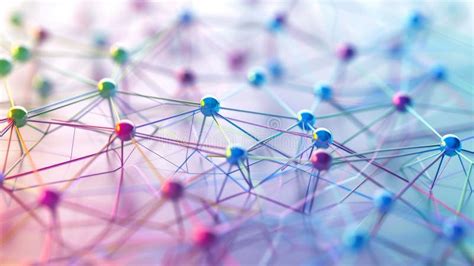 A Visual Representation Of A Network Of Connections Illustrating Diverse Interactions With