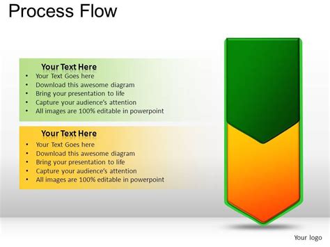 Process Flow Powerpoint Presentation Slides PowerPoint Shapes
