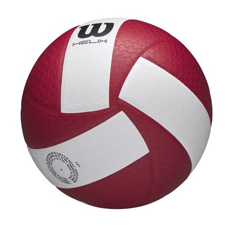 Wilson Helix Game Ball Redwhite Wilsonsk