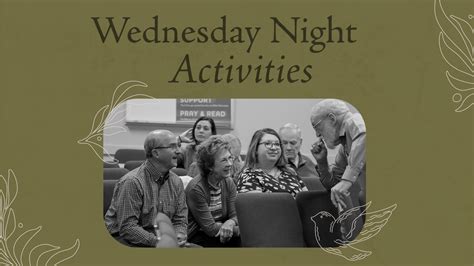 Wednesday Night Activities Temple Baptist Church Hattiesburg Ms
