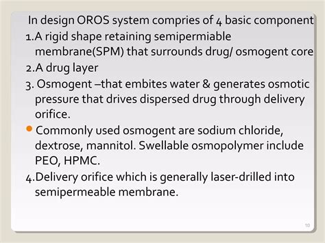 Oral Controlled Drug Delivery System Ppt