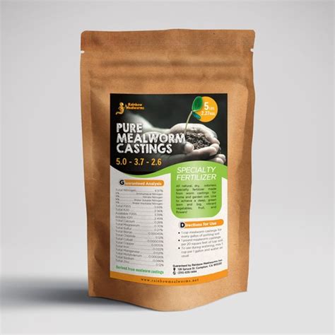 Cdfa Compliant Specialty Fertilizer Label Product Label Contest