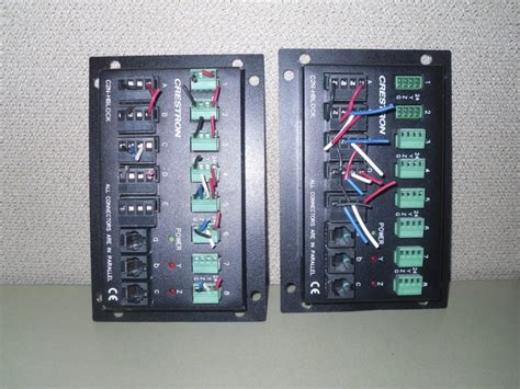 Crestron C2n Hblock Cresnet Distribution Terminal Block Lot Of 2