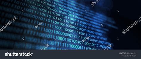 Matrix Binary Numbers Binary Computer Code Stock Illustration 2212462479 Shutterstock