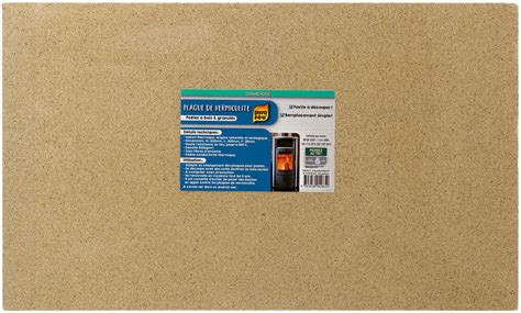 Panneau Isolant à Haute Température 50x30x2 5cm Pyrofeu Le Club