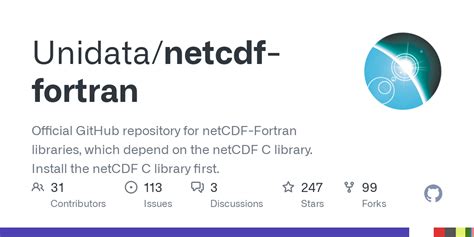 Github Unidatanetcdf Fortran Official Github Repository For Netcdf Fortran Libraries Which