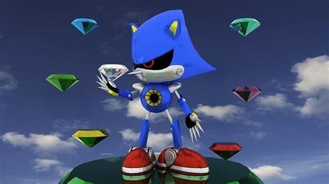 Metal Sonic 3d Model Cgtrader
