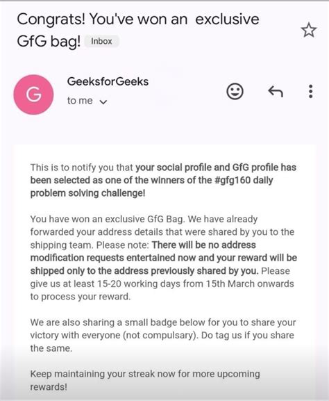 Gfg160 Consistency Problemsolving Geeksforgeeks Codingchallenges