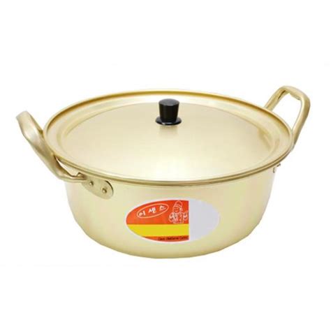 황냄비 26cm 양수 양은냄비 다용도냄비 라면냄비 온채널
