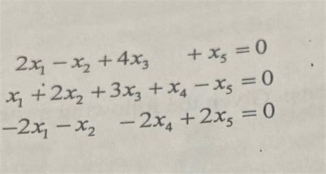 Solved Solve The Three Systems Of Linear Equations On The Chegg