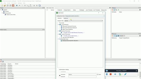 how to set up omron nx102 plc opc ua server talks to ua expert
