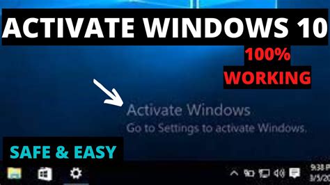 How To Activate Windows 10 In Laptop Youtube