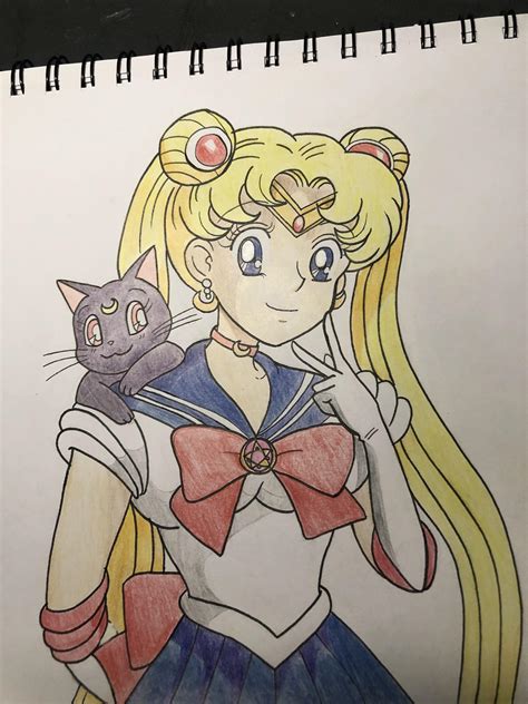 Quick Sailor Moon Drawing R Sailormoon
