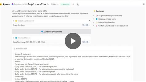 Ai Langchain Llms Legaltech Generativeai Gradio Huggingface