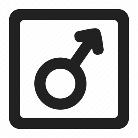 Arrow Avatar Gender Male Man Person Sex Icon
