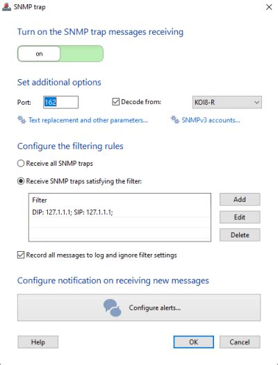 SNMP Trap Monitoring And Receiving