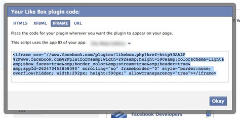 Add A FaceBook Like Box To WordPress Site Small Time Creative