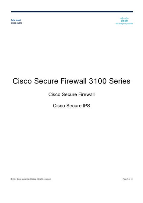 Cisco Secure Firewall 3120 Series 3100 At 60000 In Chennai ID 2854244752930