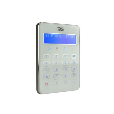 Ids X Series White Touch Lcd Keypad Prosafesecurity