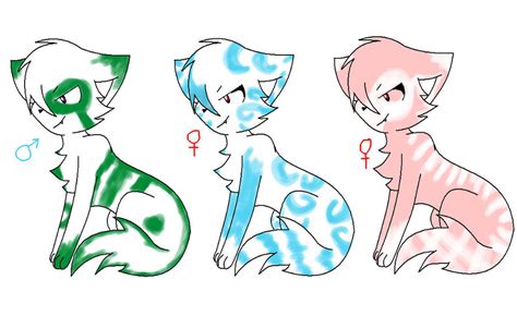 Warrior Cat Adoptables Closed By Vixelzzz On Deviantart