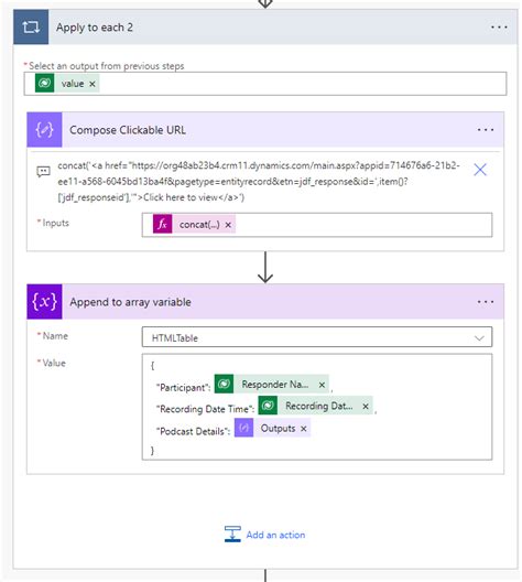 Format An Html Table With Css And Add Links In Power Automate Espc