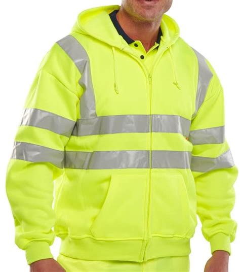 Standard Hi Viz Hoodie Yellow Storehouse Safety