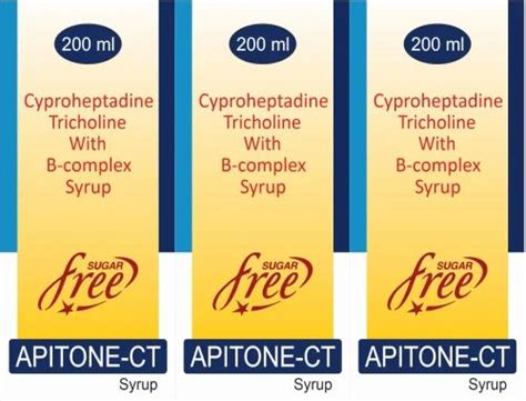 Apitone Ct At ₹ 159bottle Vitamin B Complex Syrup In Kanpur Id