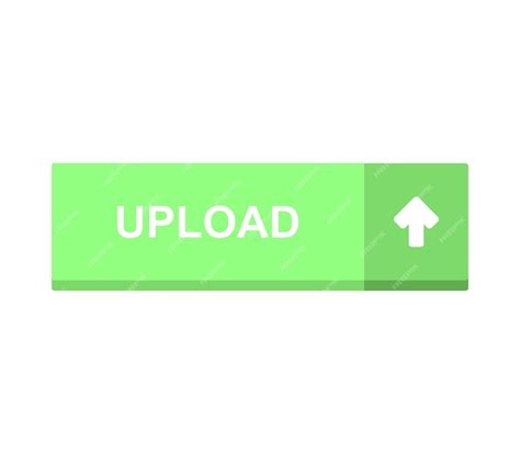 Premium Vector Upload Button