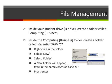 PPT File Management PowerPoint Presentation Free Download ID