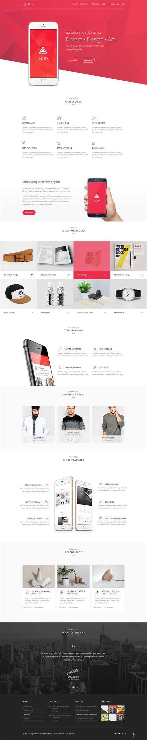 Apex Corporate Template By Apex Theme ThemeForest
