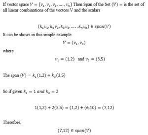 Span Of A Set Of Vectors Dr Halinawati Hirol