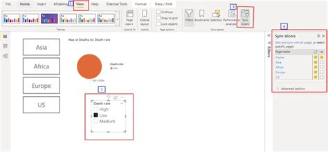 how power bi sync filters across pages work learn dax