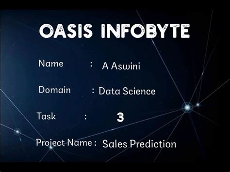 Aswini Anbarasan On Linkedin Oasisinfobyte Datascience Internship Machinelearning