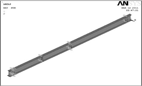 Finite Element Model Used In The Verification Download Scientific
