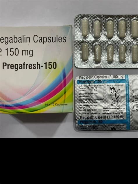150mg Pregabalin Capsules Ip At ₹ 550 Box Nervigesic In Nagpur Id 2853674119873